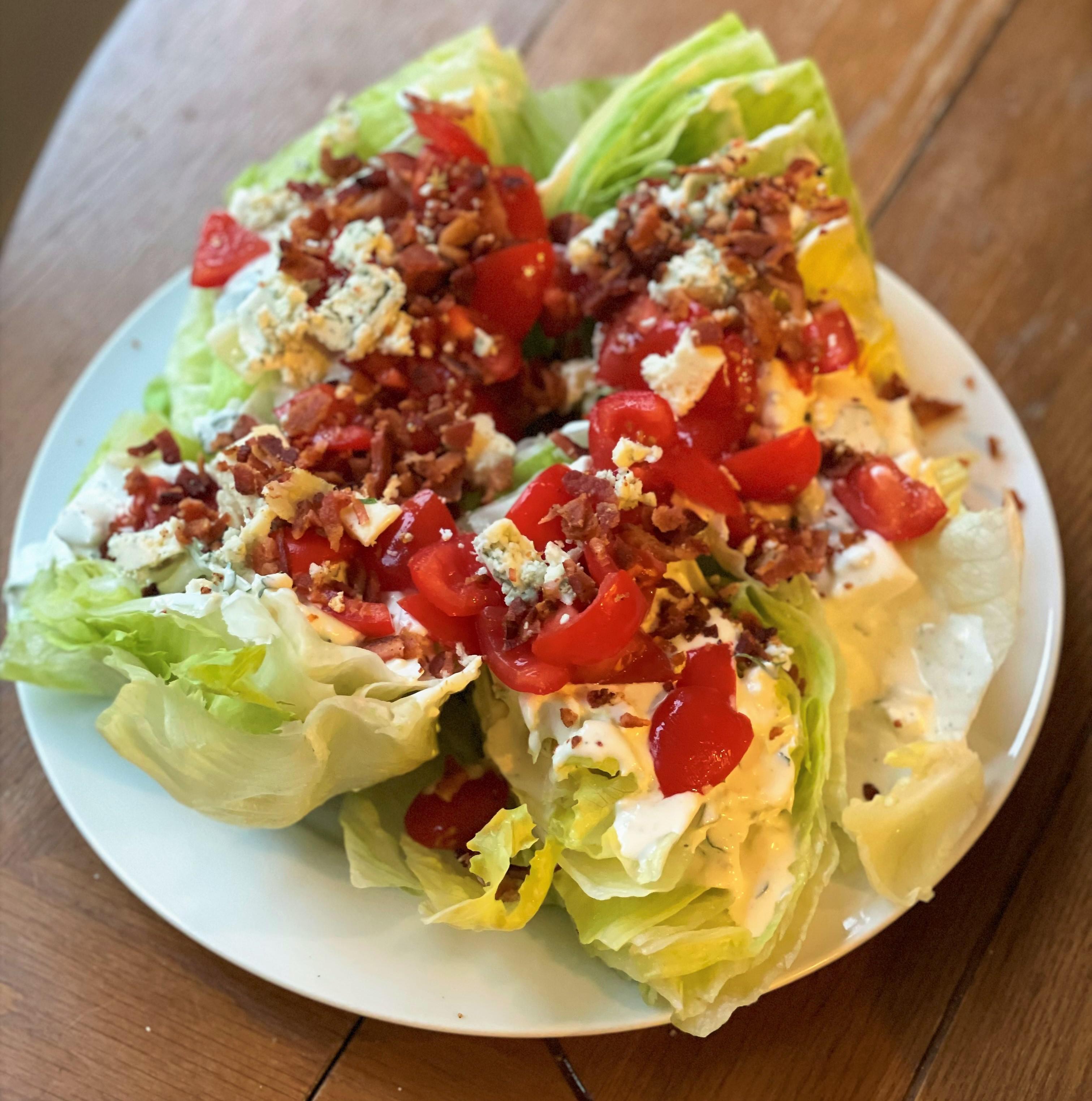 Homemade Wedge Salad | Scrolller