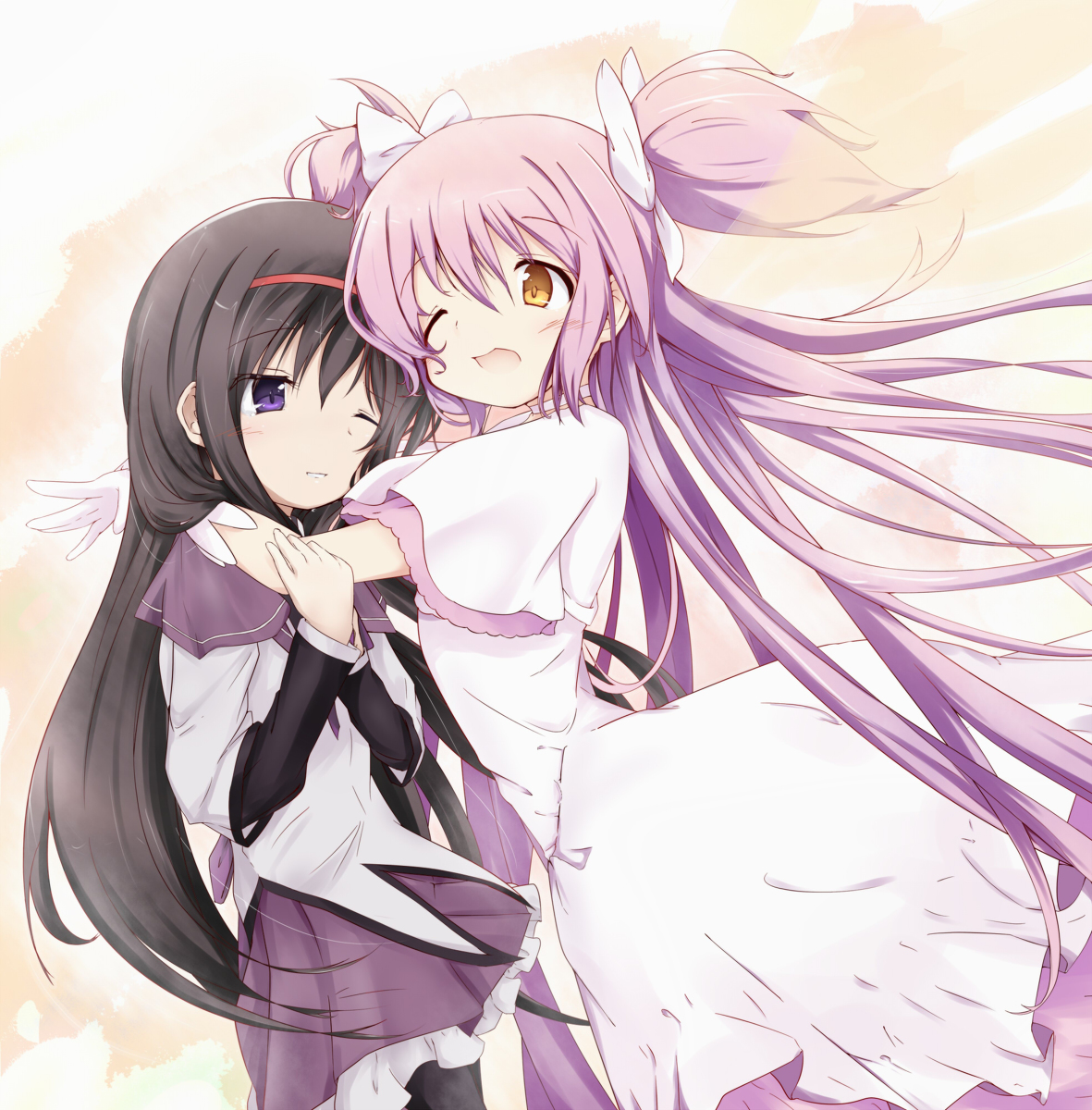 Homura & her waifu | Scrolller