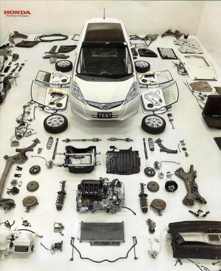 Honda Fit GE (second generation) knoll | Scrolller