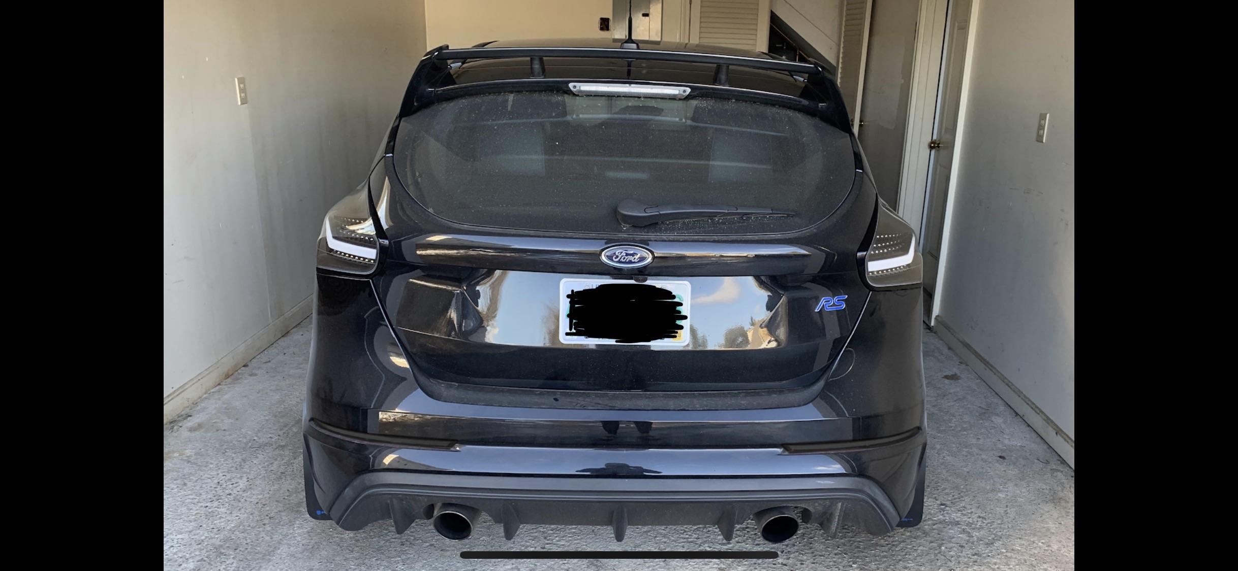 Honest thoughts on new Taillights and smoked reflectors? Focus RS | Scrolller