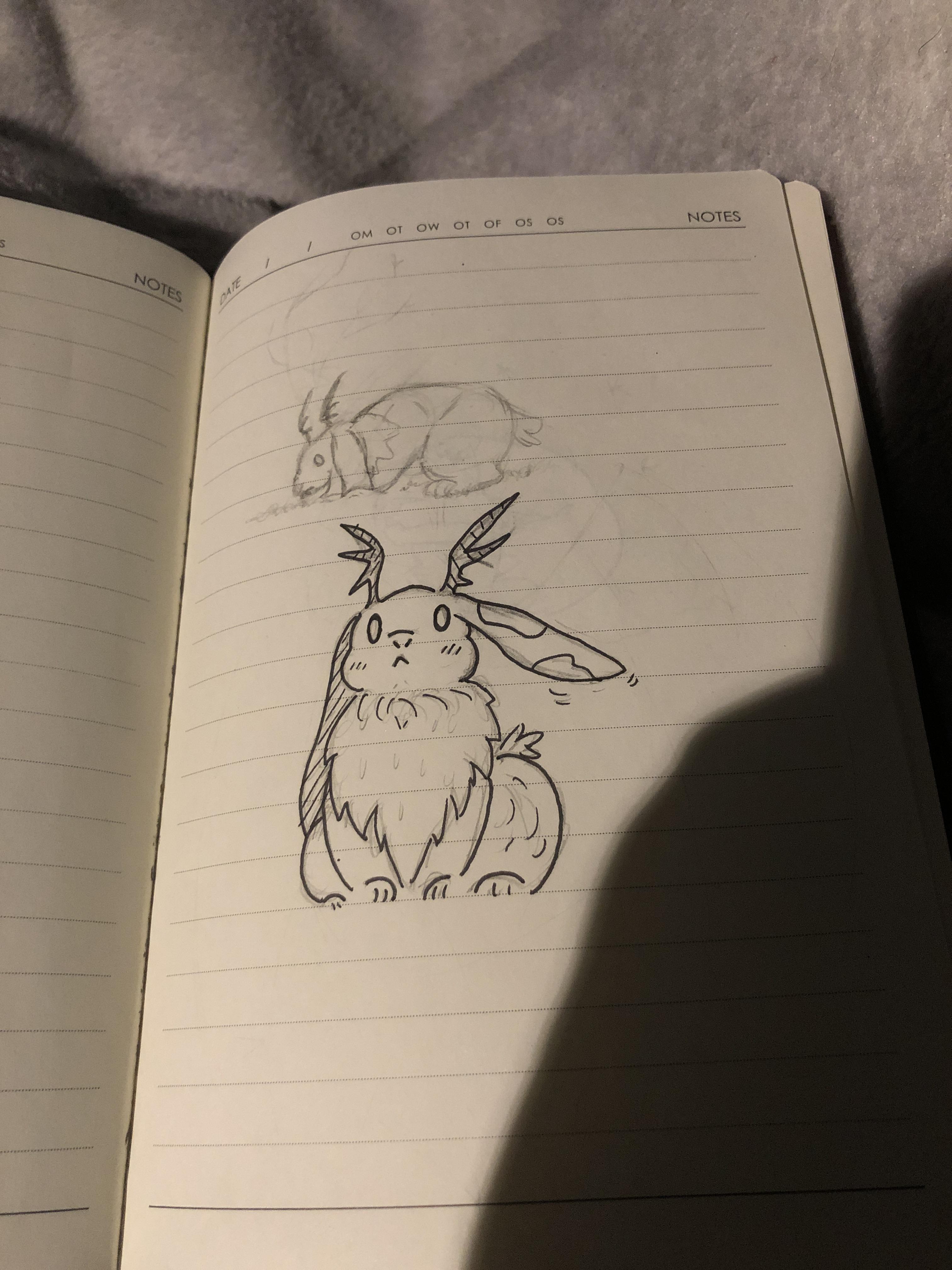 Horned rabbit. | Scrolller