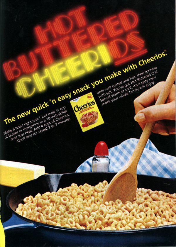 Hot Buttered Cheerios, 1982 | Scrolller