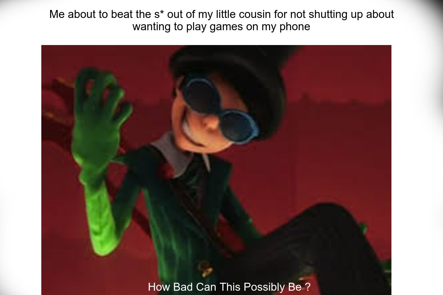 how bad can it really be ? | Scrolller