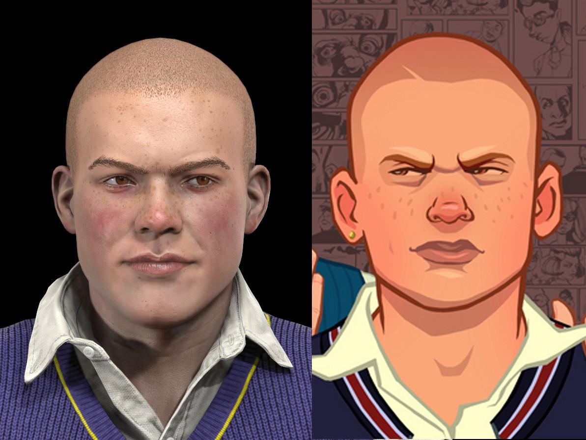 How jimmy would look like according to the artworks (NO THIS IS NOT BULLY 2 FOR CHRIST SAKE ...