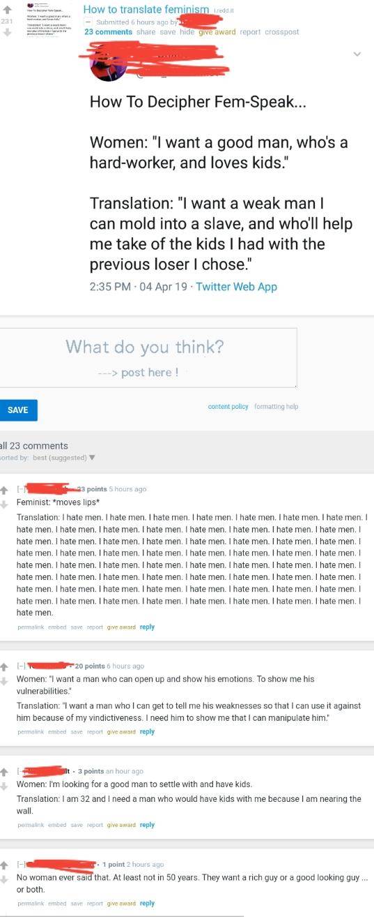How not to translate feminism | Scrolller