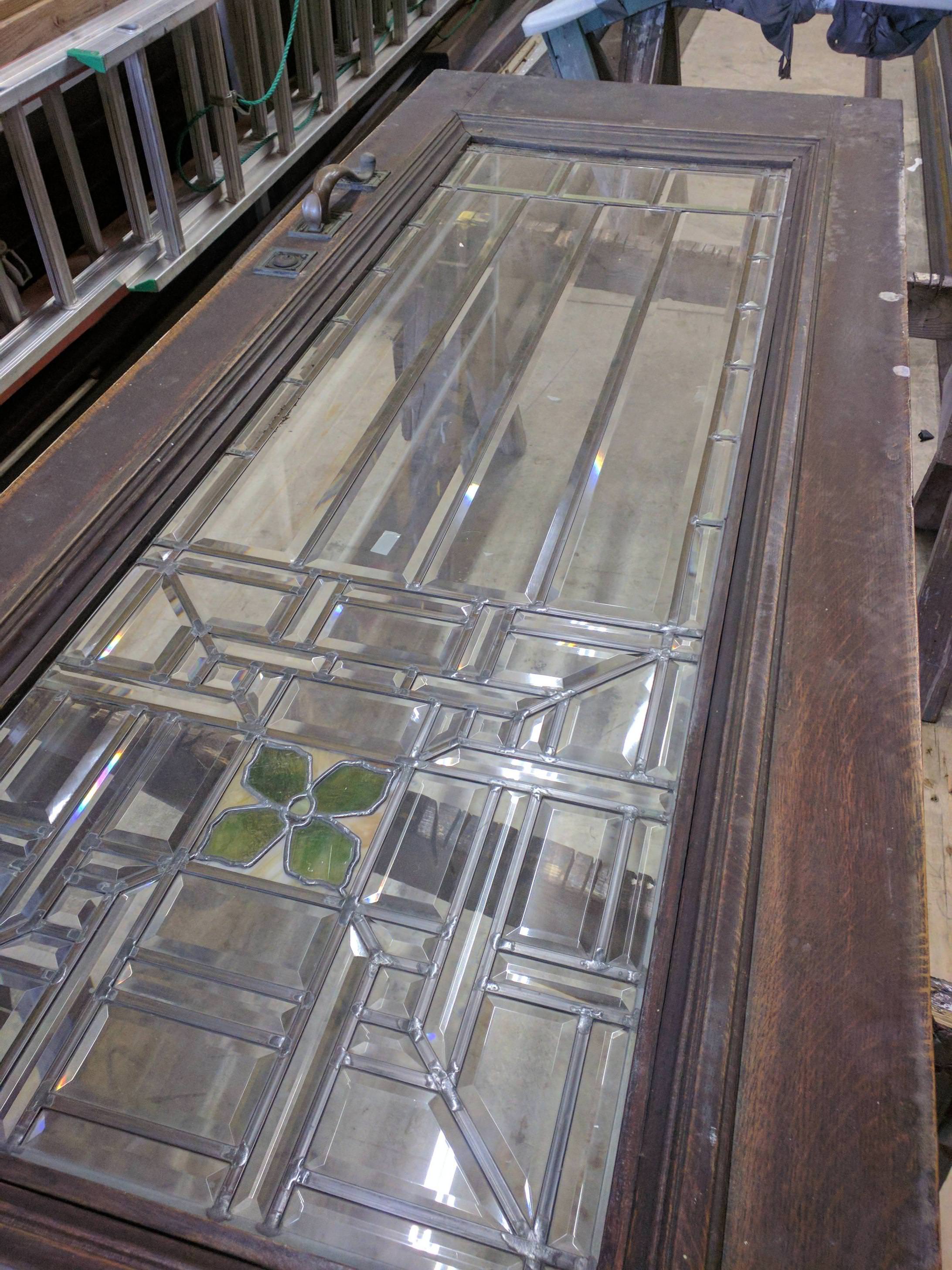 How should I go about refinishing this old door? | Scrolller