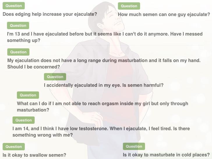 How to Increase Your Ejaculate | Scrolller