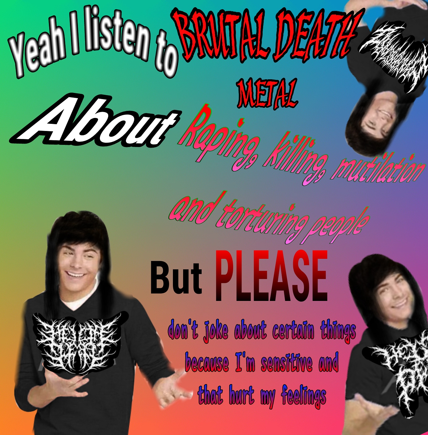 How to listen to gruesome and horrendous things and be hyper sensitive | Scrolller