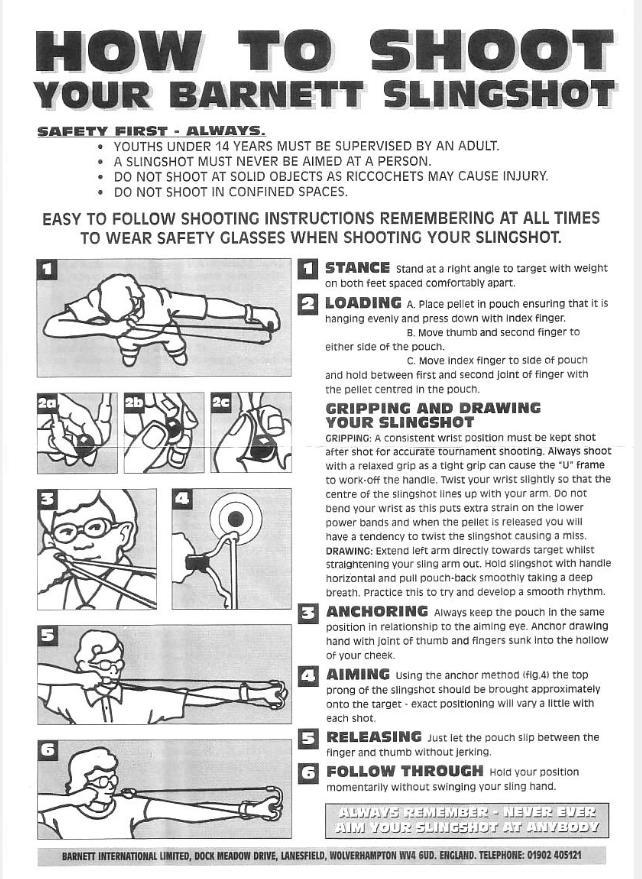 How to shoot your Barnett slingshot | Scrolller