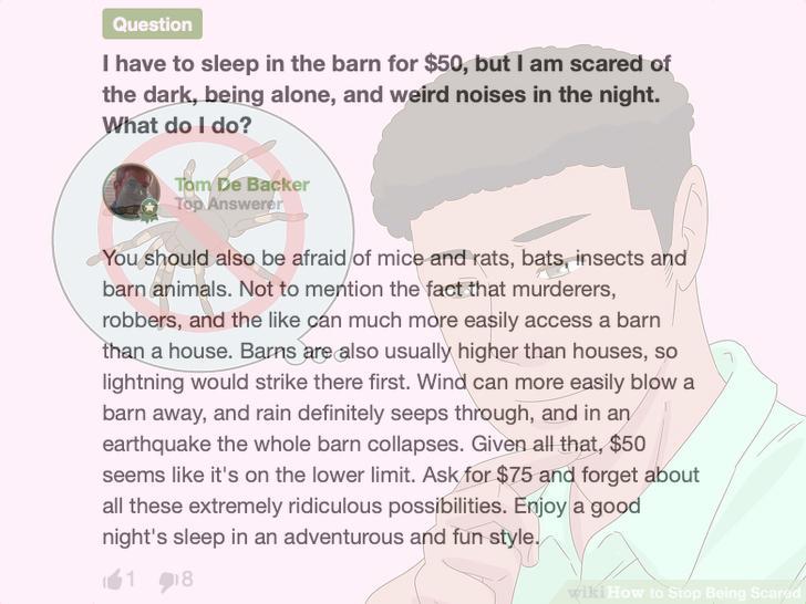 How to Stop Being Scared | Scrolller