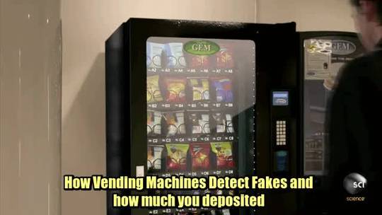 How Vending Machines Detect Fake Coins | Scrolller