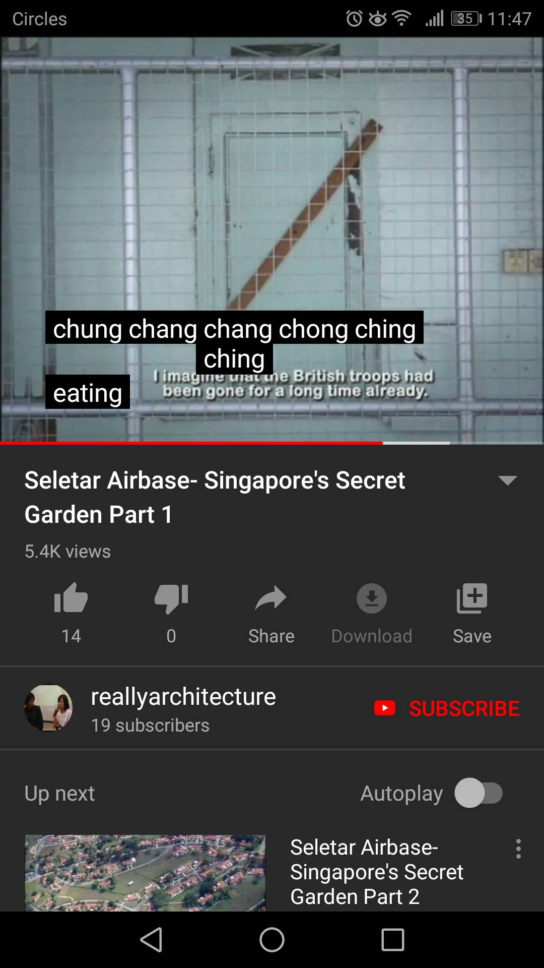 how YouTube's auto generated captions look like when someone is speaking Chinese | Scrolller