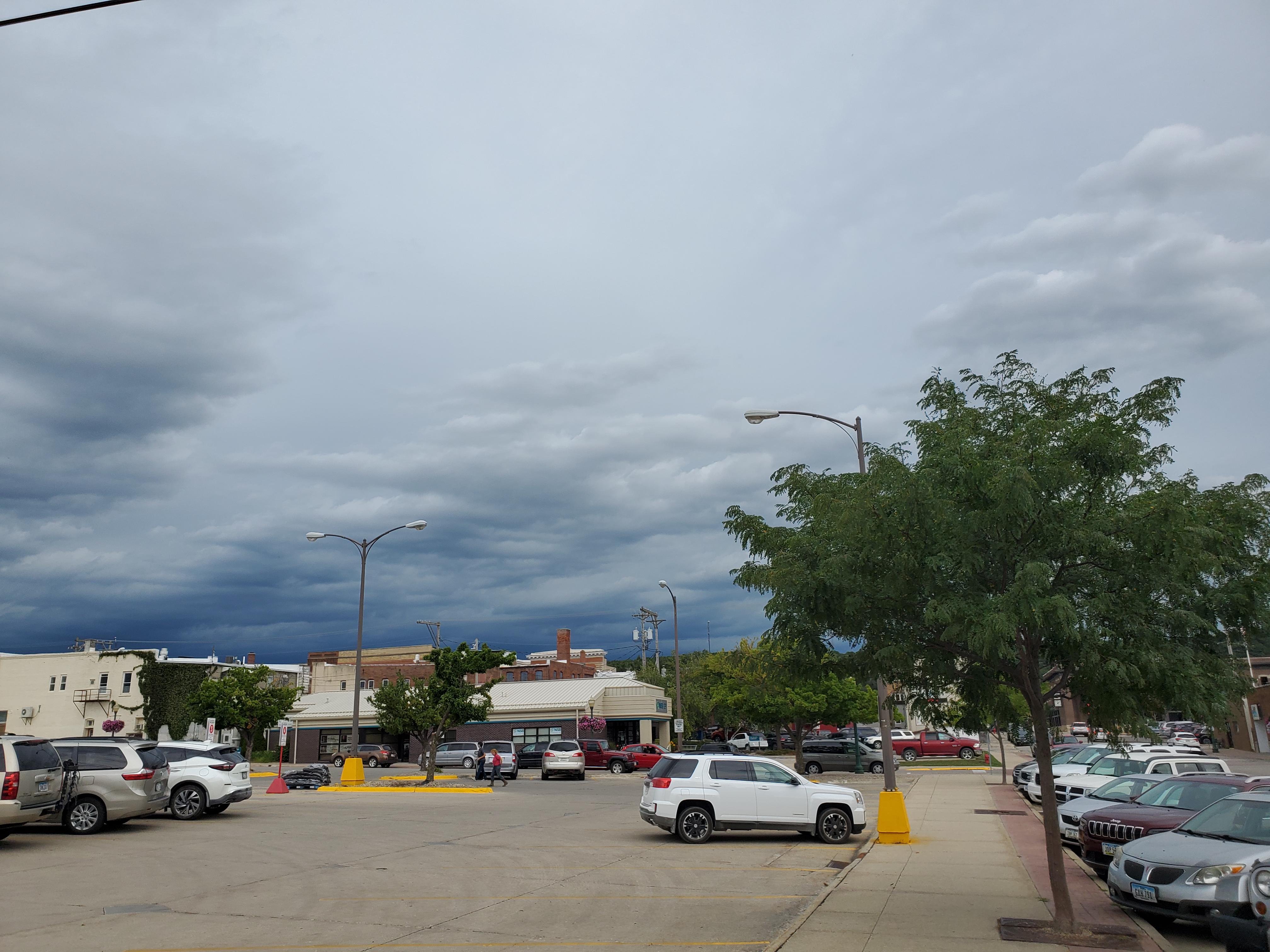 Huge storm to the north of my tiny midwest town | Scrolller