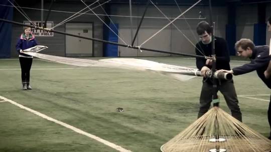 Human powered helicopter | Scrolller