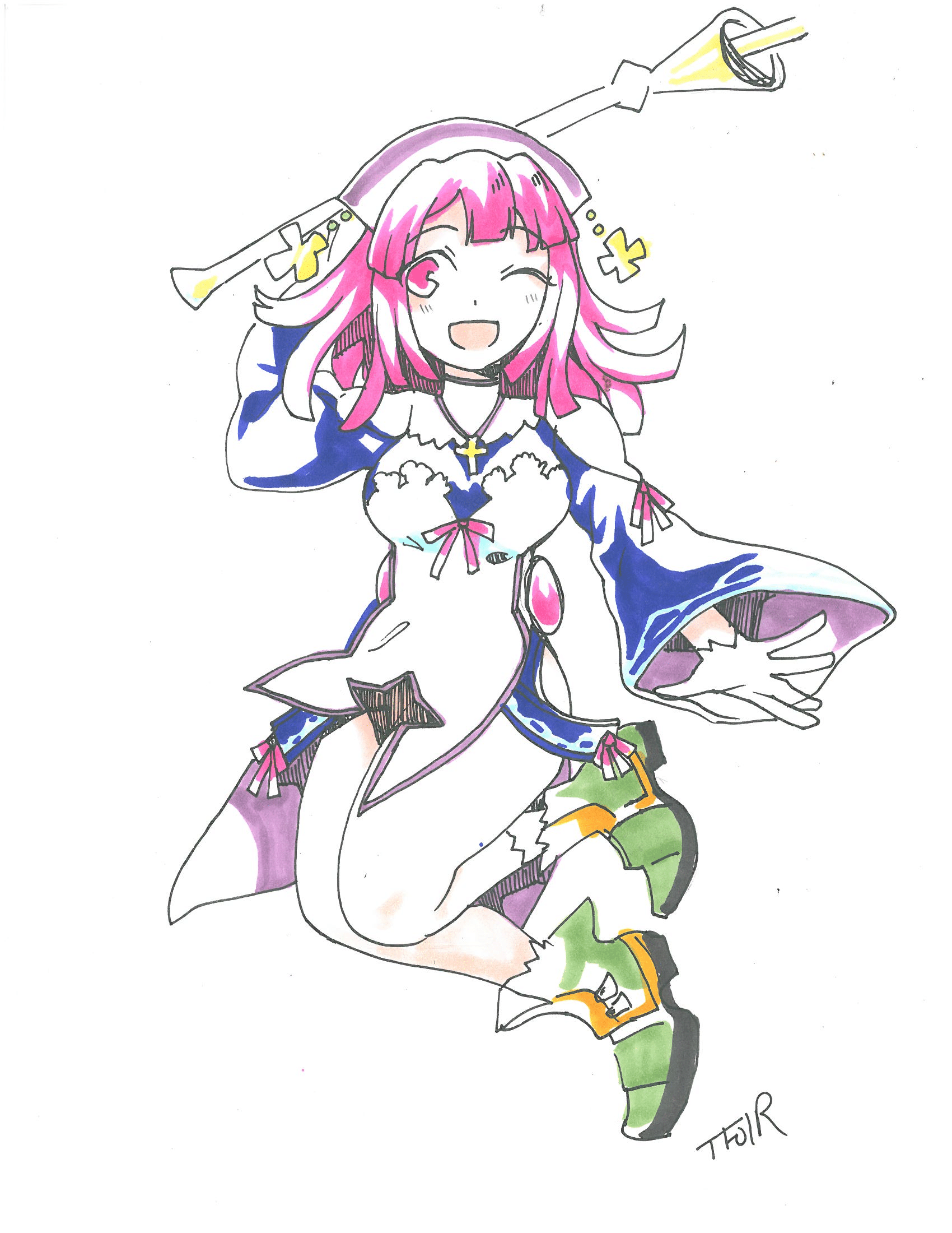 Human Priere in marker by TFoTR | Scrolller