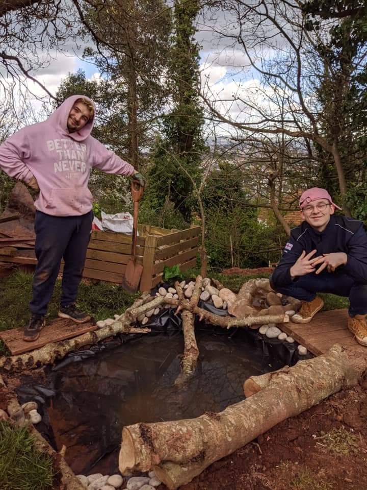 Humble froggie pond, innit. | Scrolller