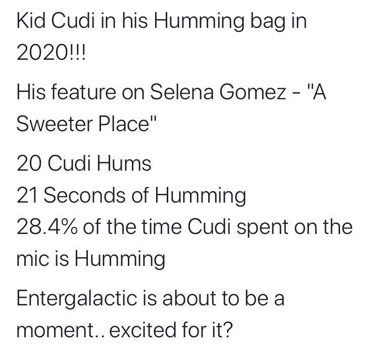 Humming Entergalactic all the way to number 1 | Scrolller