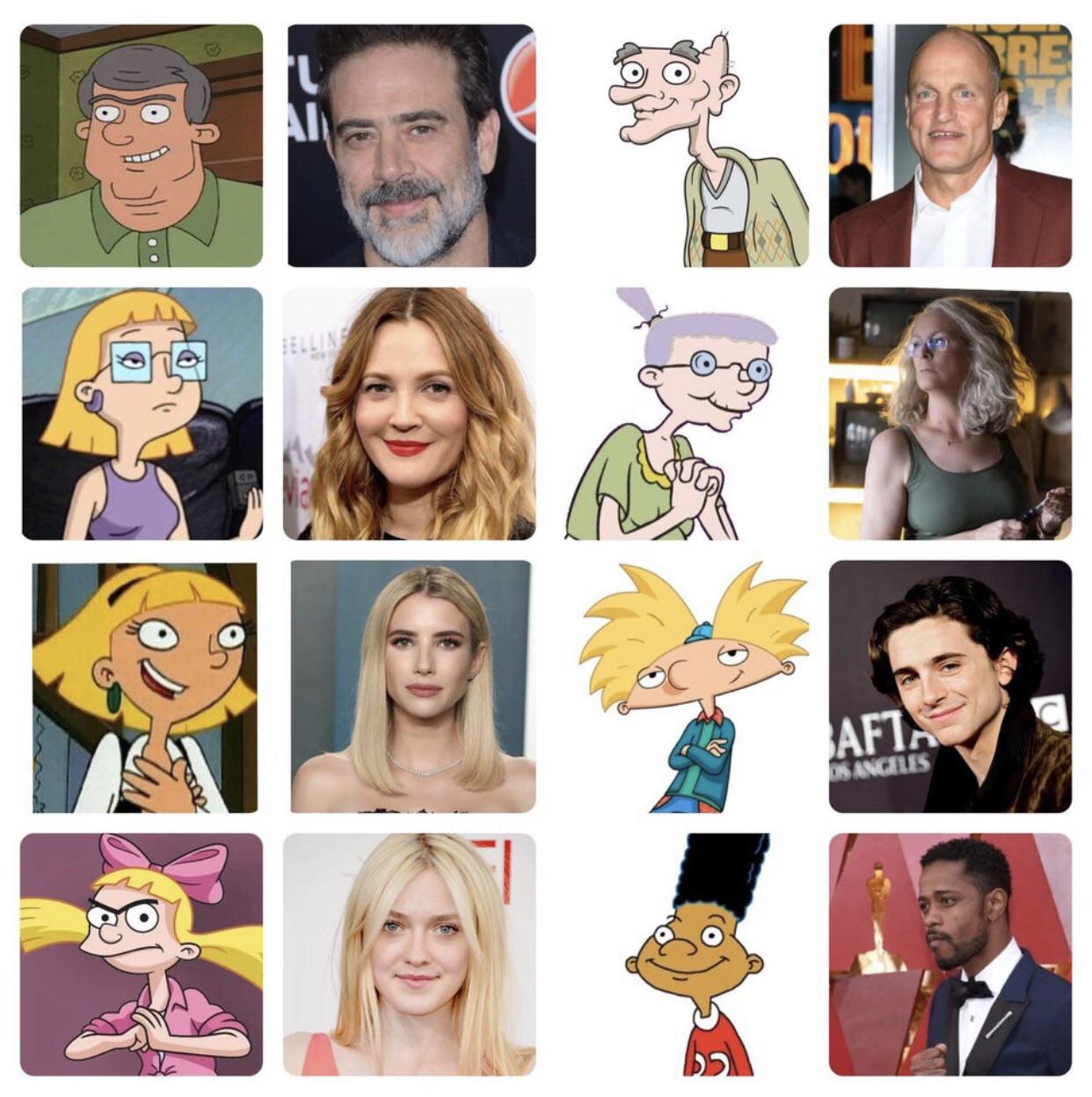 Hypothetical live action cast of Hey Arnold! - by u/Lessthan22fi5h | Scrolller