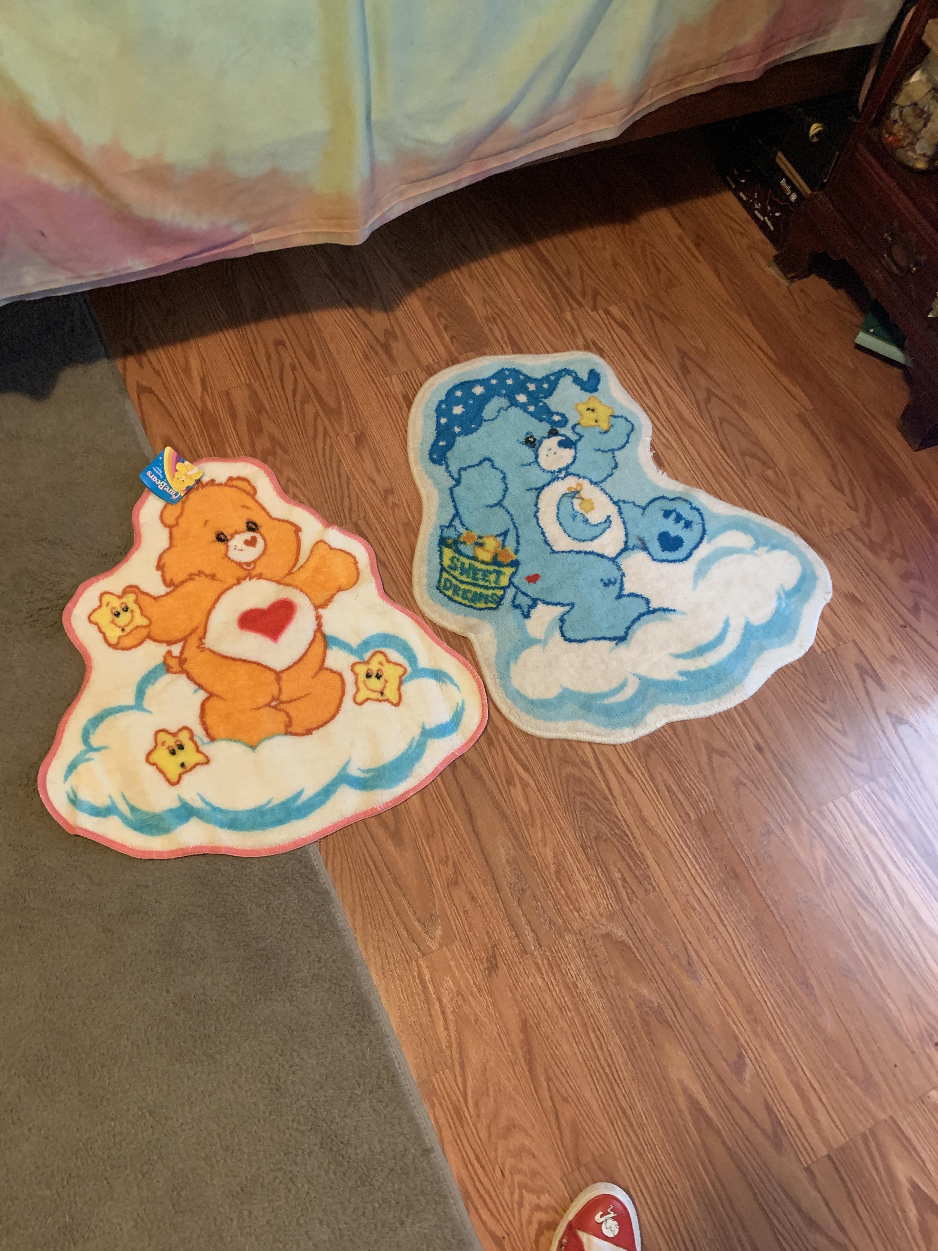 I adore the care bear rugs | Scrolller
