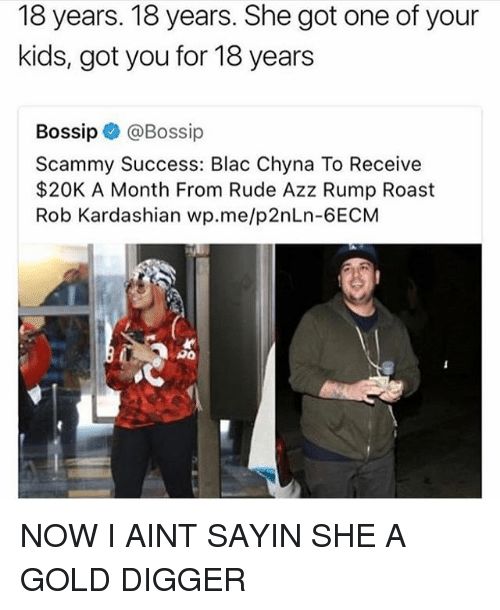 I ain't saying she a Gold Digger... | Scrolller