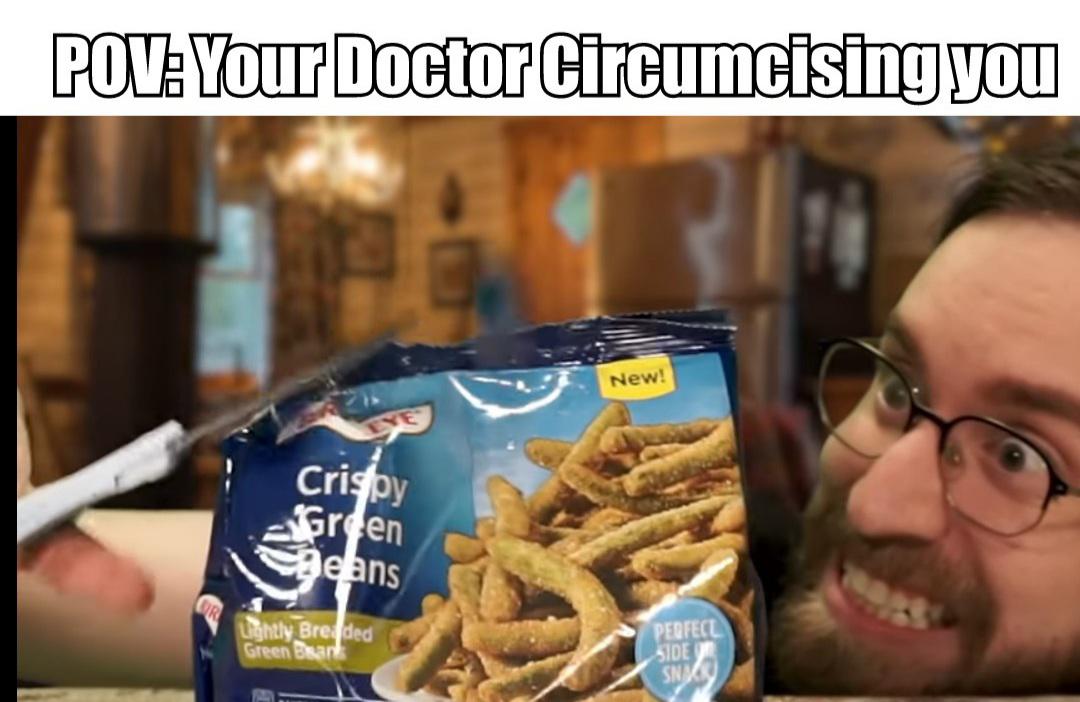 I am a crispy green bean | Scrolller