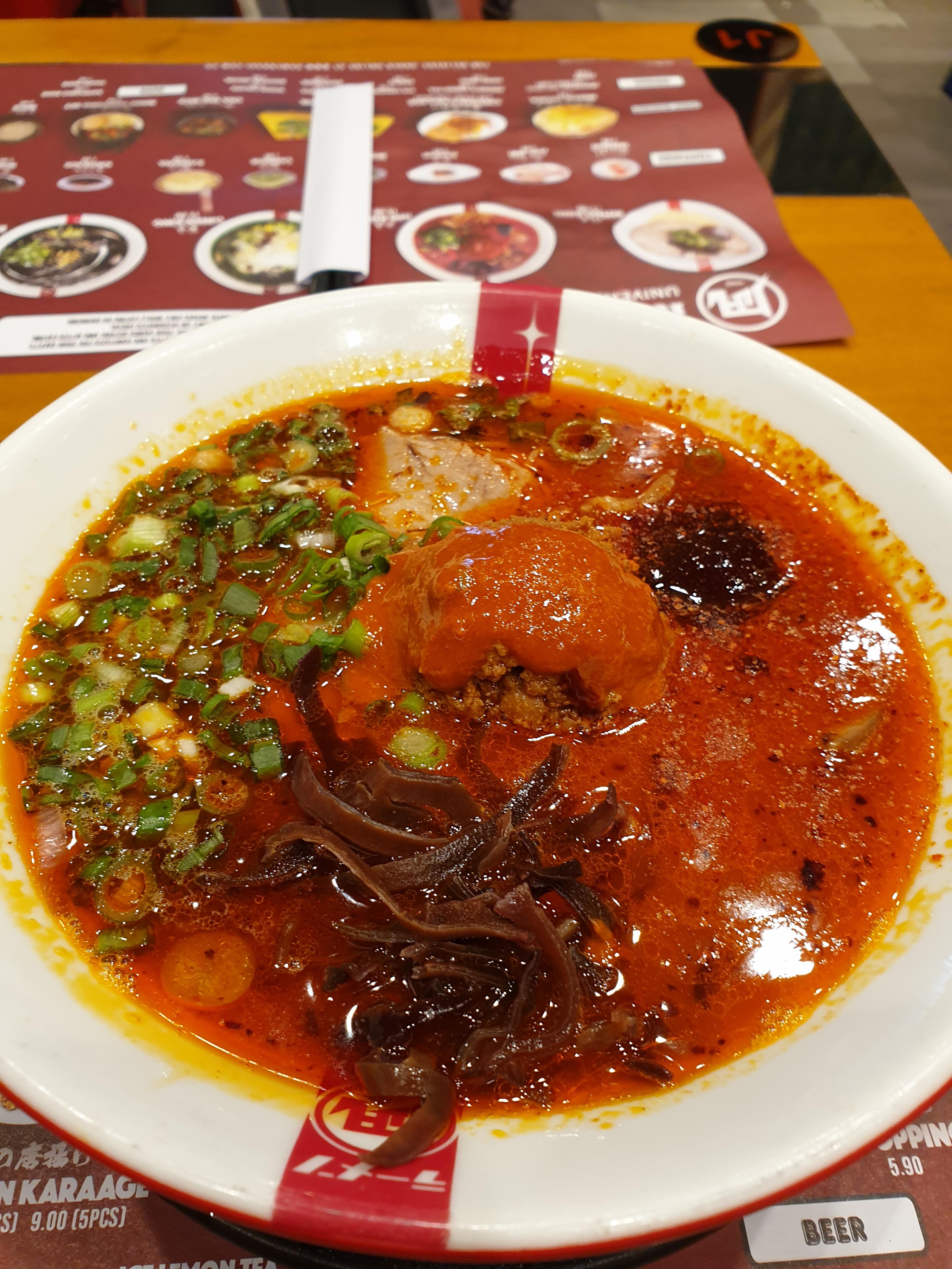 [I ate] Ramen Negi's Red King | Scrolller