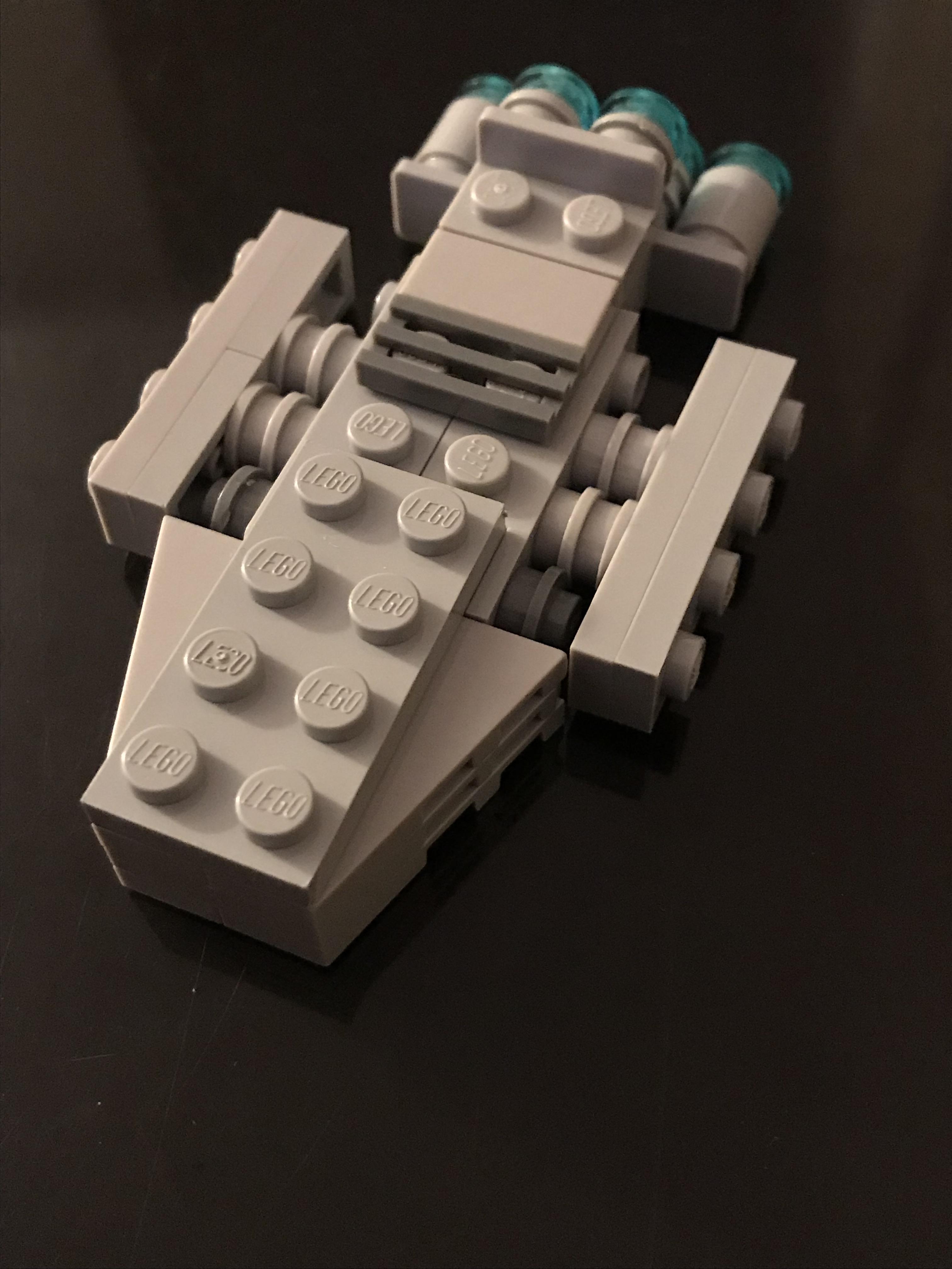 I built a Lego Battlestar Galactica. I didn’t have a reference so I think I messed up on the ...