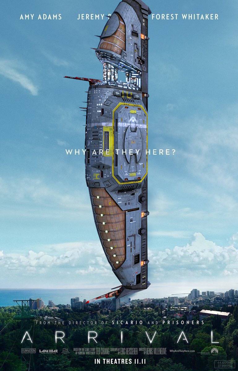 I corrected the "Arrival" poster, inspired by /u/achensherd | Scrolller