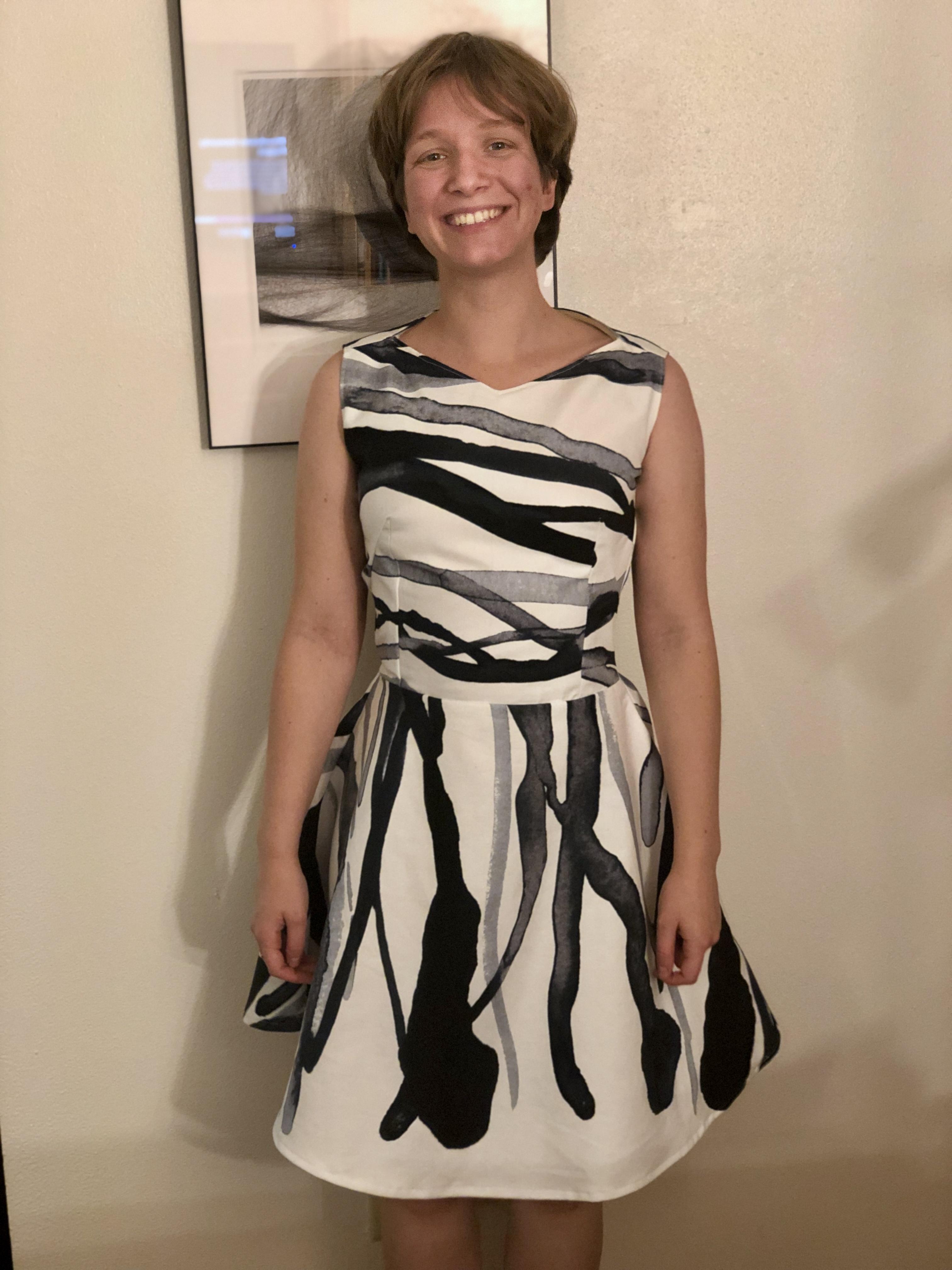 I couldn't resist the print. Ikea Stockholm 2017 ($8/yd) [Self Drafted] | Scrolller