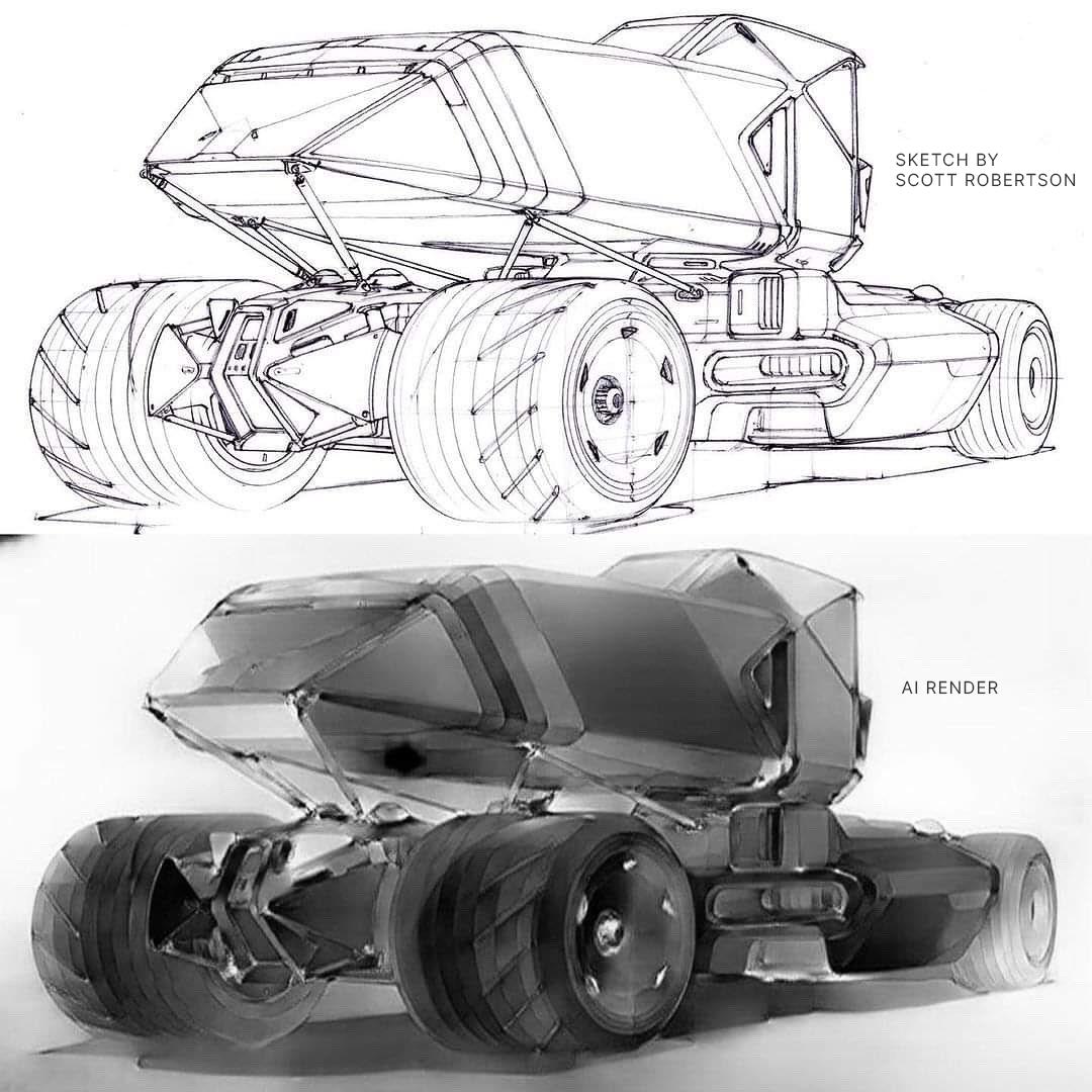 I Created A Program Called Vizcom That Uses Ai To Automatically Render Sketches Scrolller 6547
