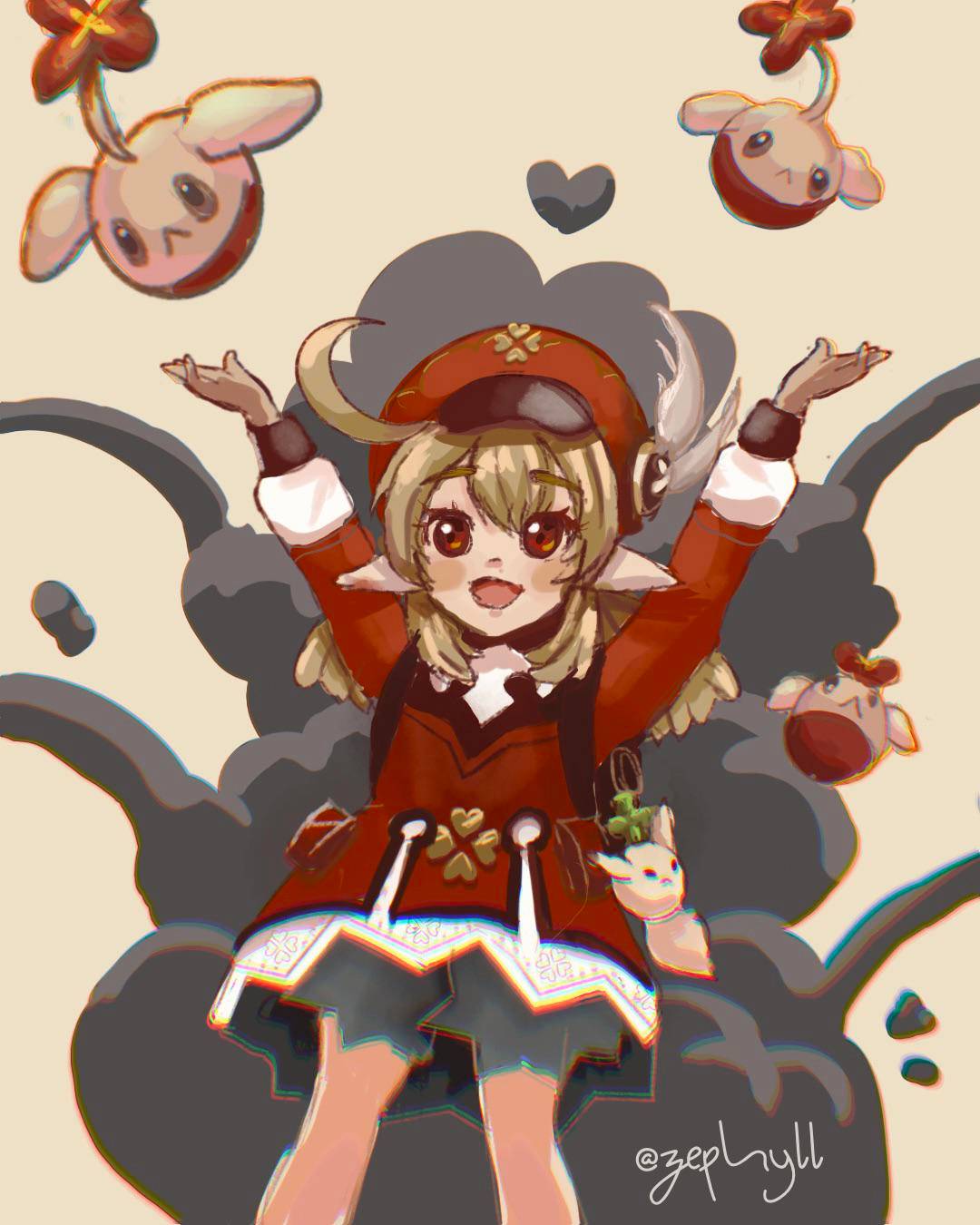 I did a fanart of Klee! uwu | Scrolller