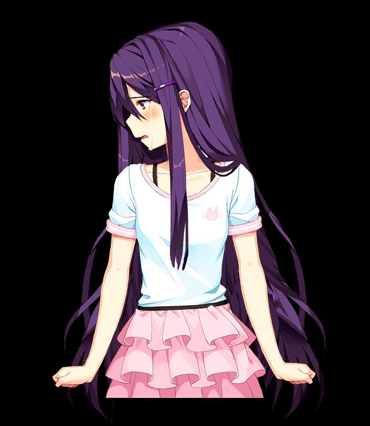 I did a head swap of Yuri and Natsuki | Scrolller