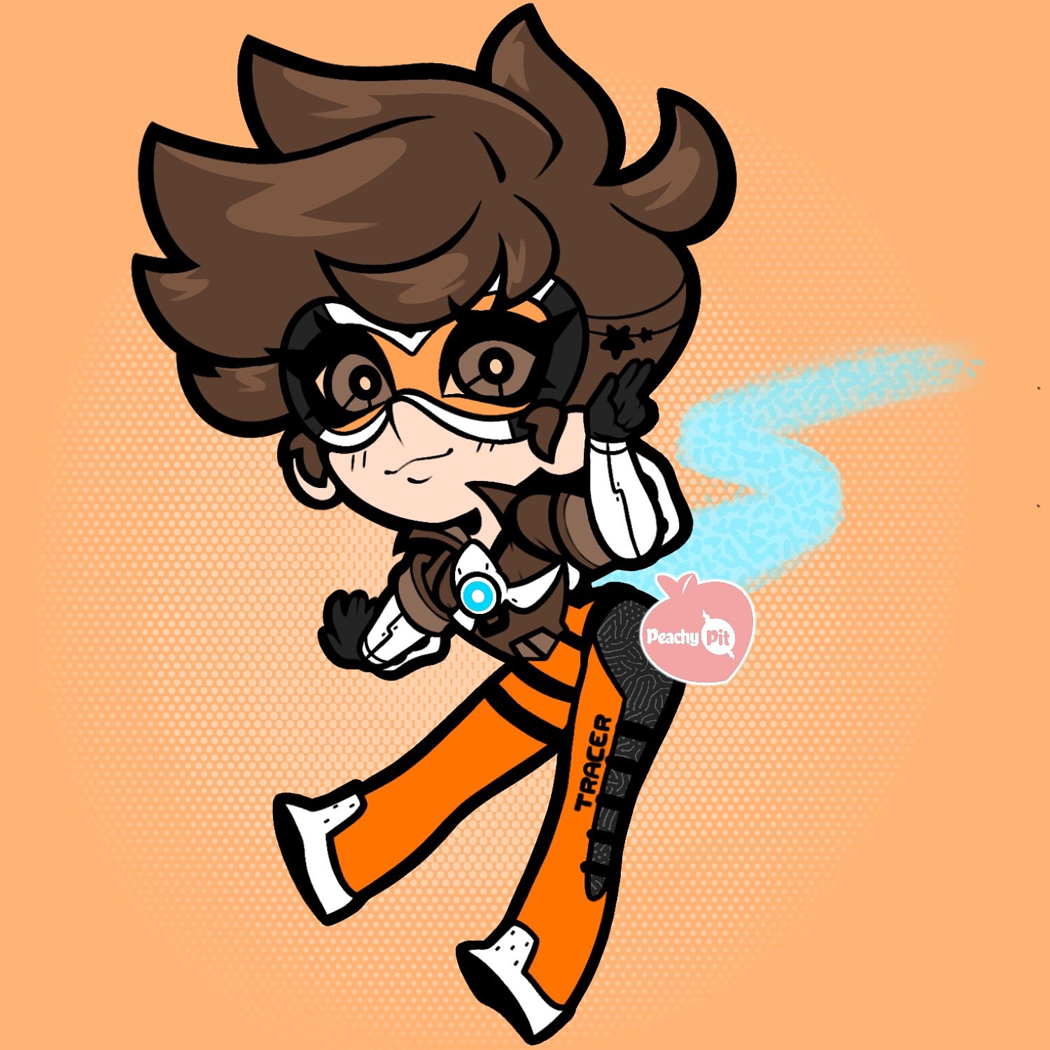 I did a little Tracer drawing today | Scrolller