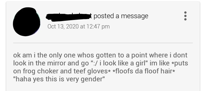 I don't mean to disrespect non-binary people, but this... this kinda got me | Scrolller