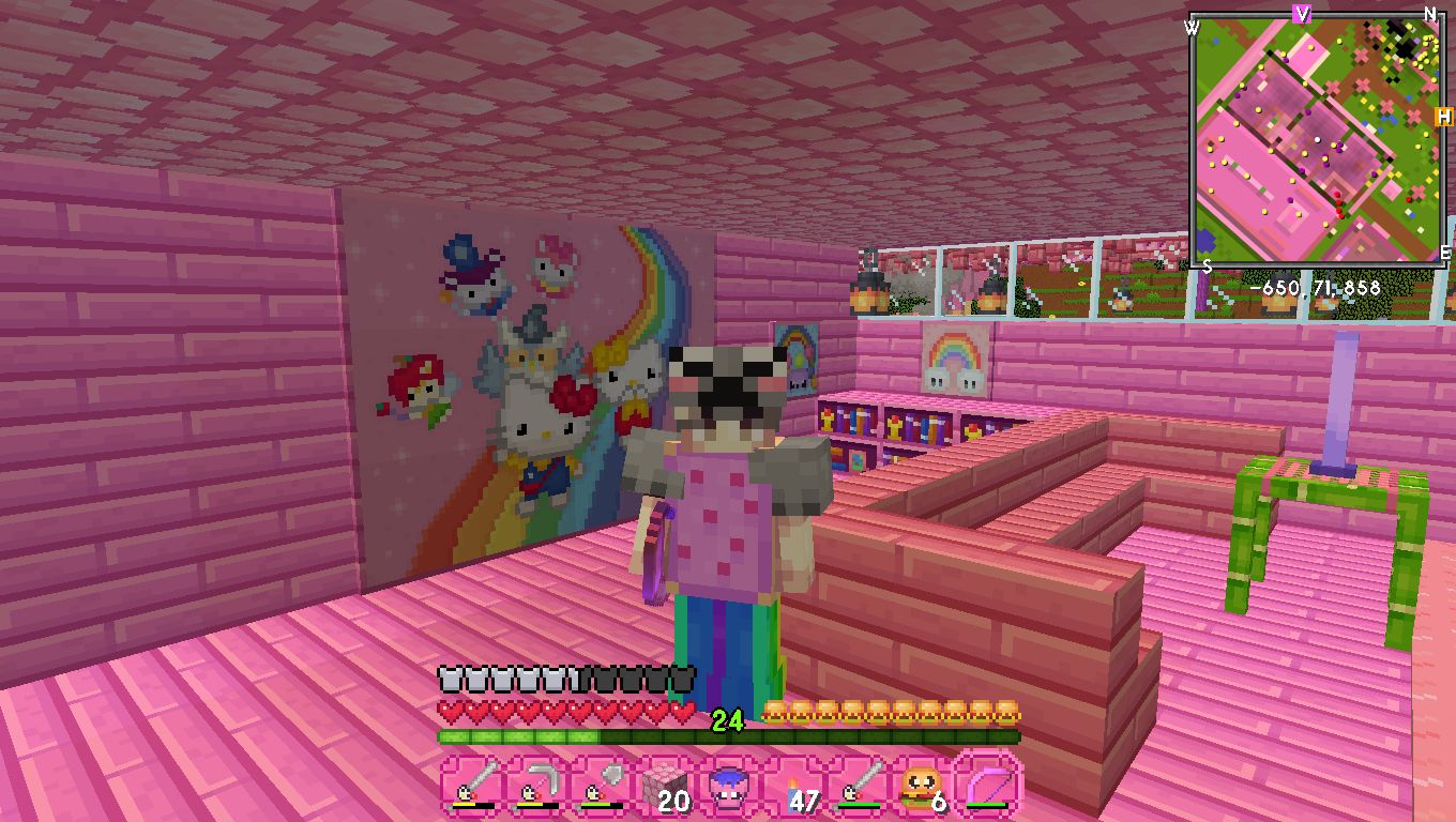 I downloaded a cute texture pack | Scrolller