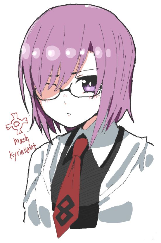 I draw Mash Kyrielight | Scrolller