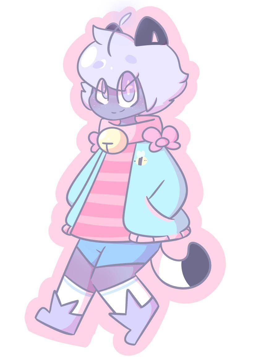 I draw the space outlaw dressed as puppycat Bc I’ve been hyped thanks to lazy in space leaks I ...
