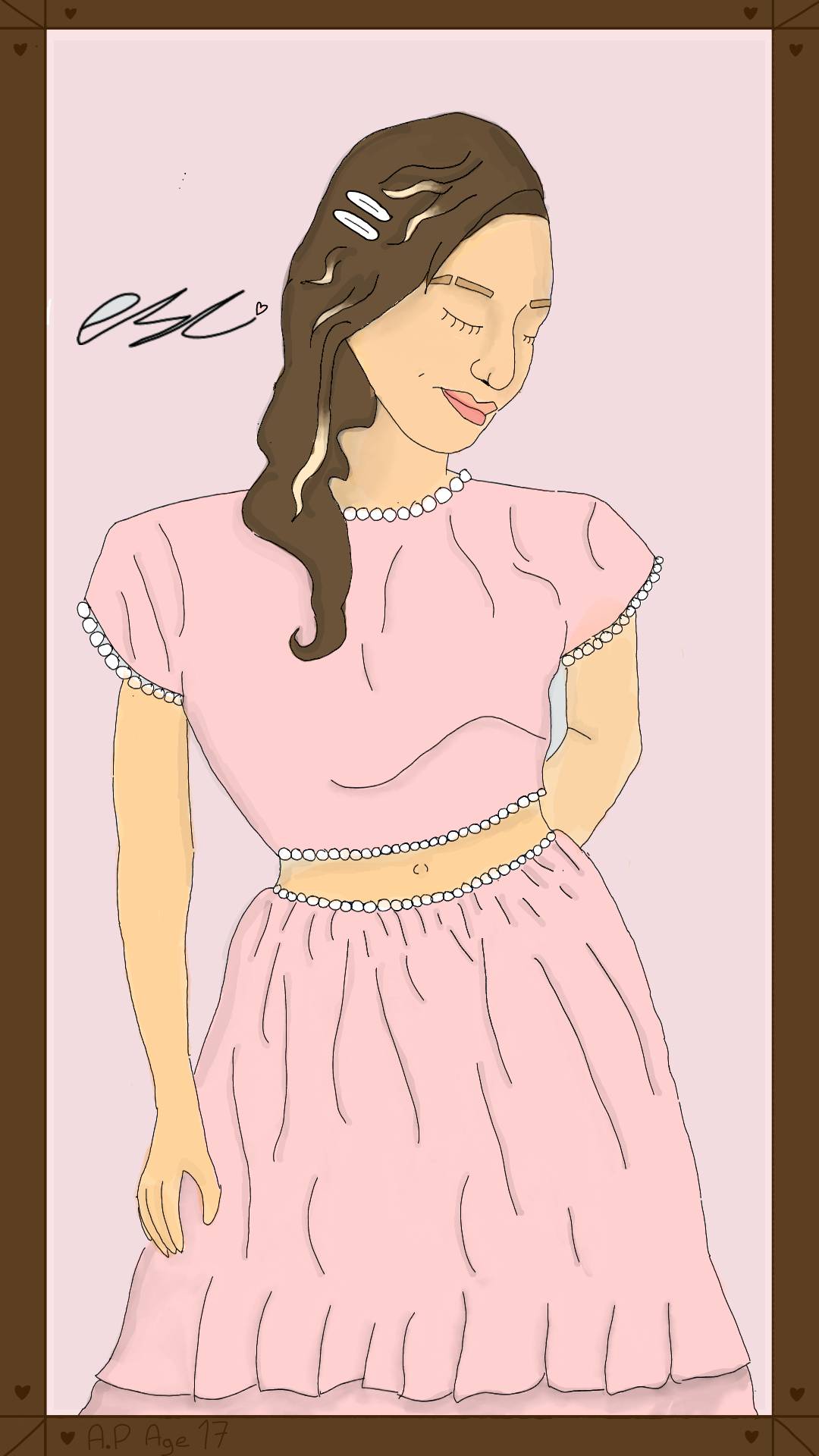 I drew Andrea from memory | Scrolller