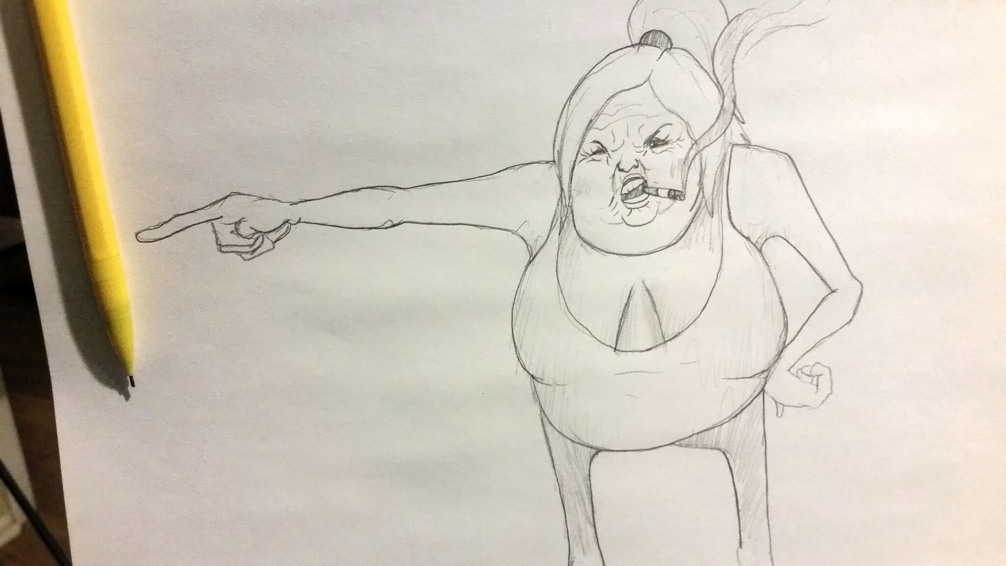 I drew Angela. | Scrolller