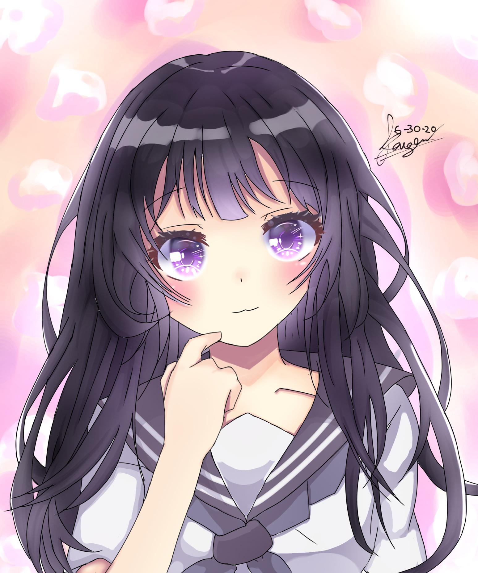 I drew Chitanda | Scrolller