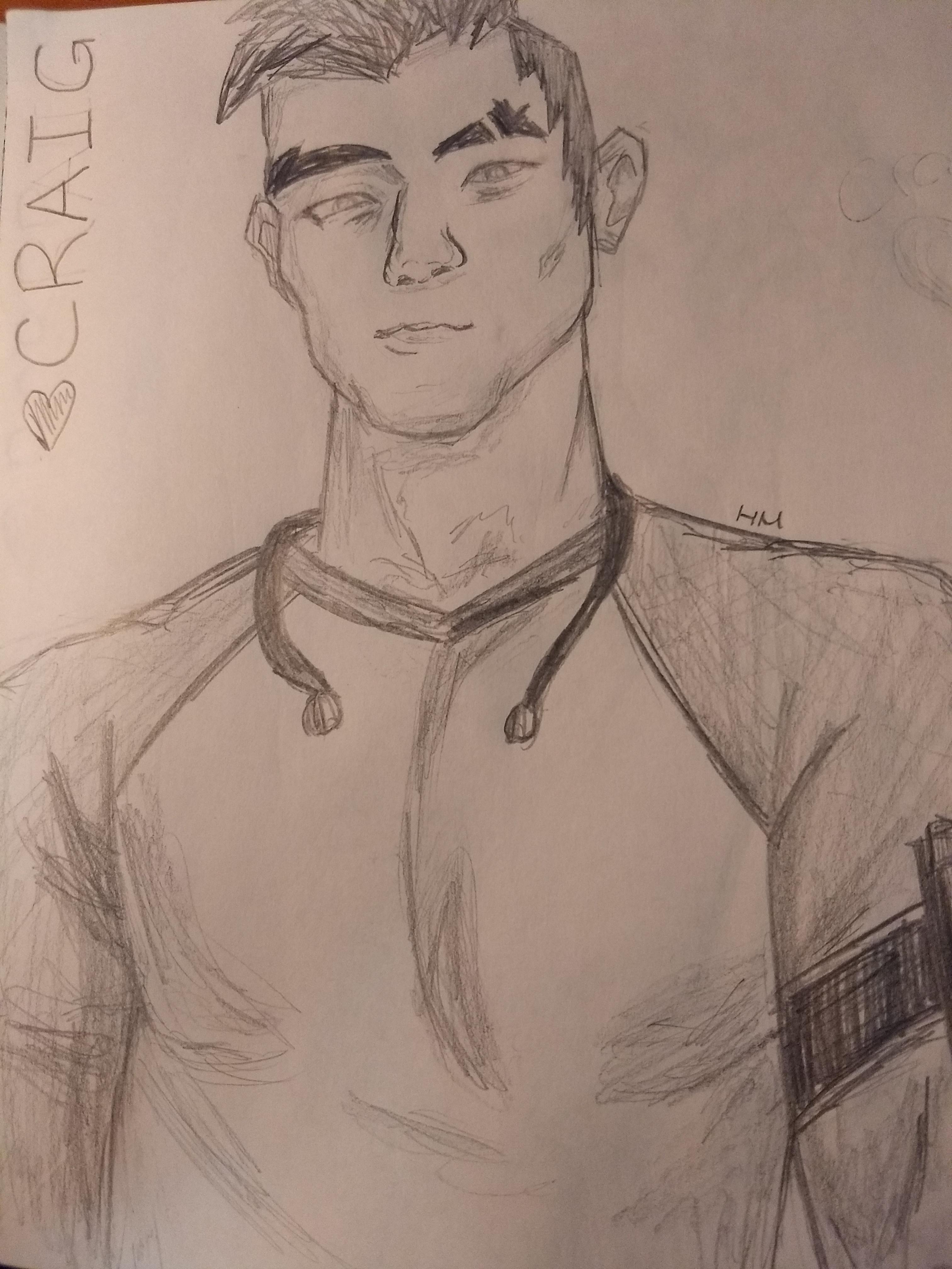 I drew Craig from Dream Daddy! 🏋️ (Reupload) | Scrolller