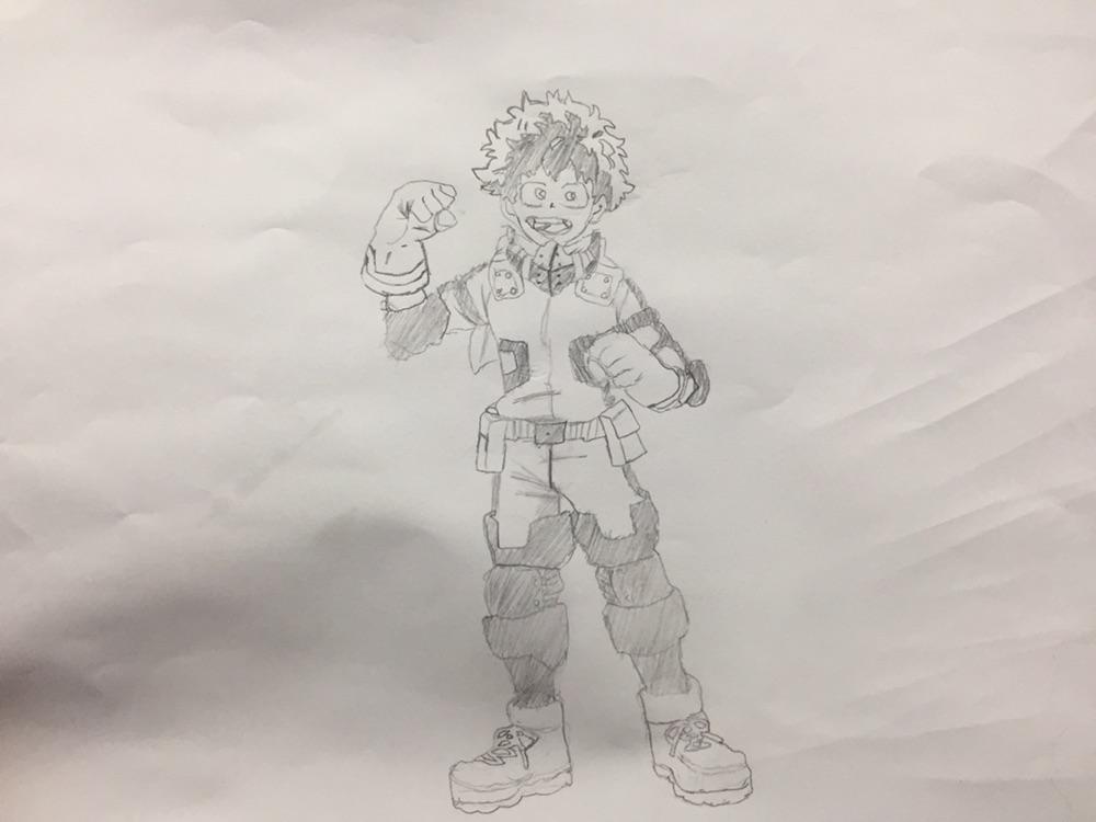I drew deku. Comment a bnha character that I can try to draw | Scrolller
