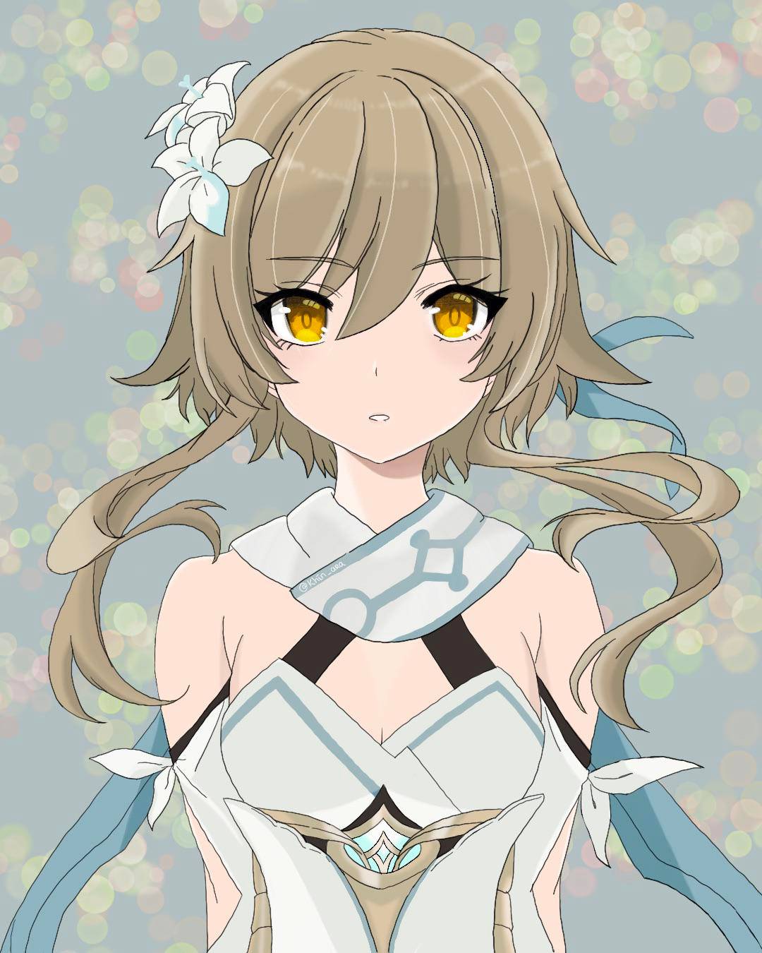 I drew Lumine! (Female MC) | Scrolller