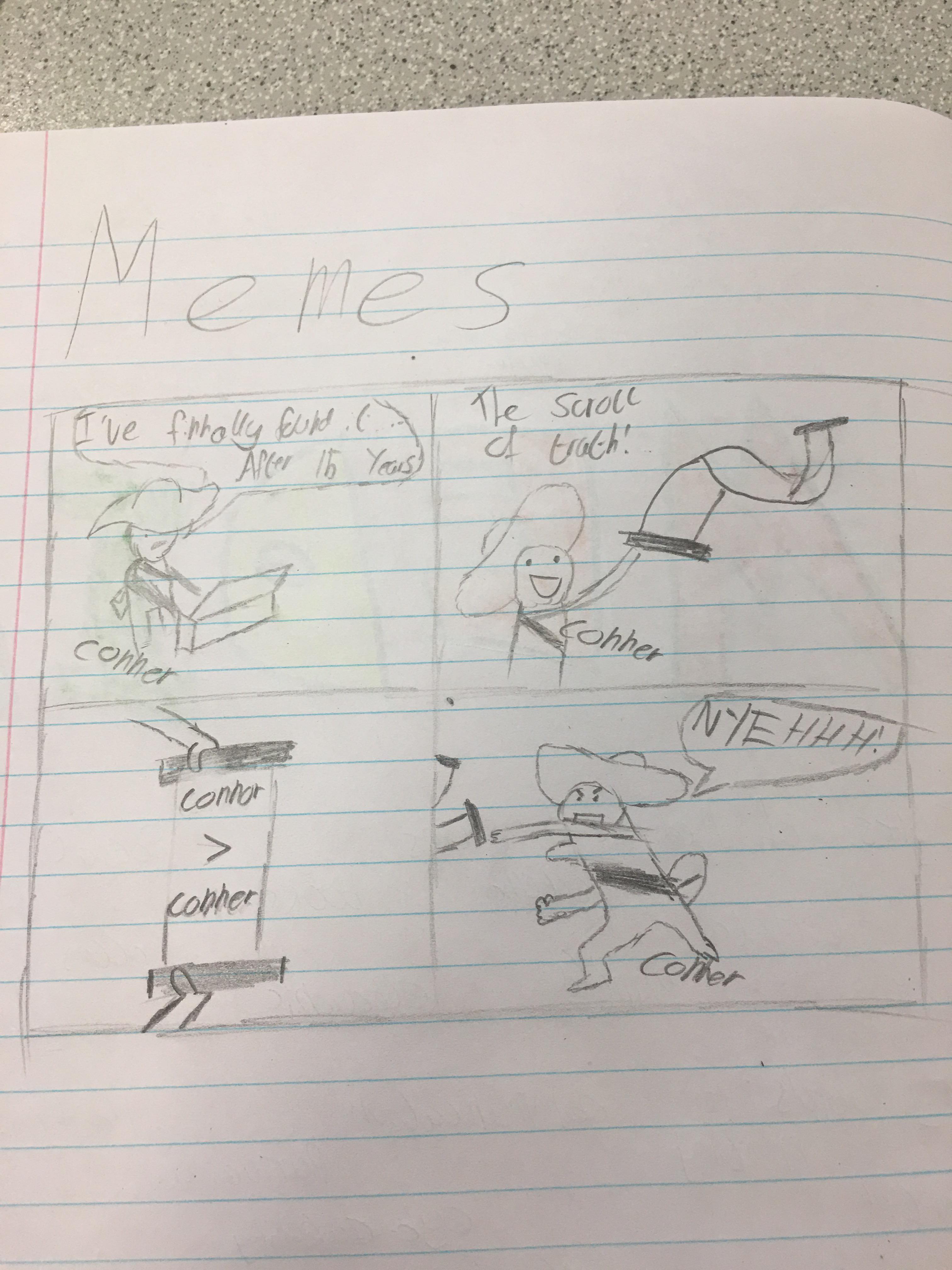 I drew my OC meme | Scrolller