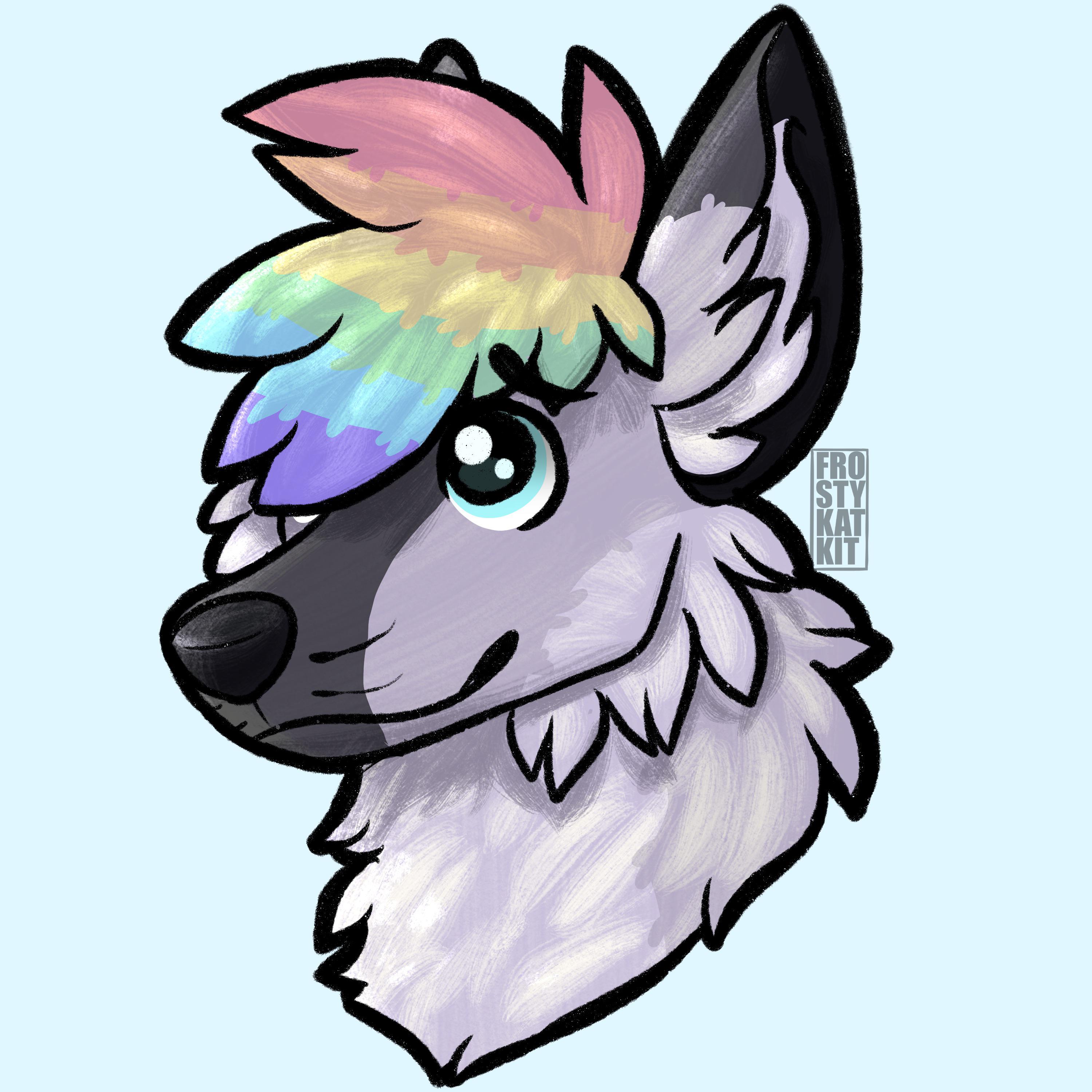 I drew my rainbow boi! | Scrolller