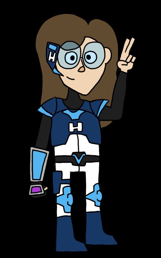 I drew myself as a glitch tech | Scrolller