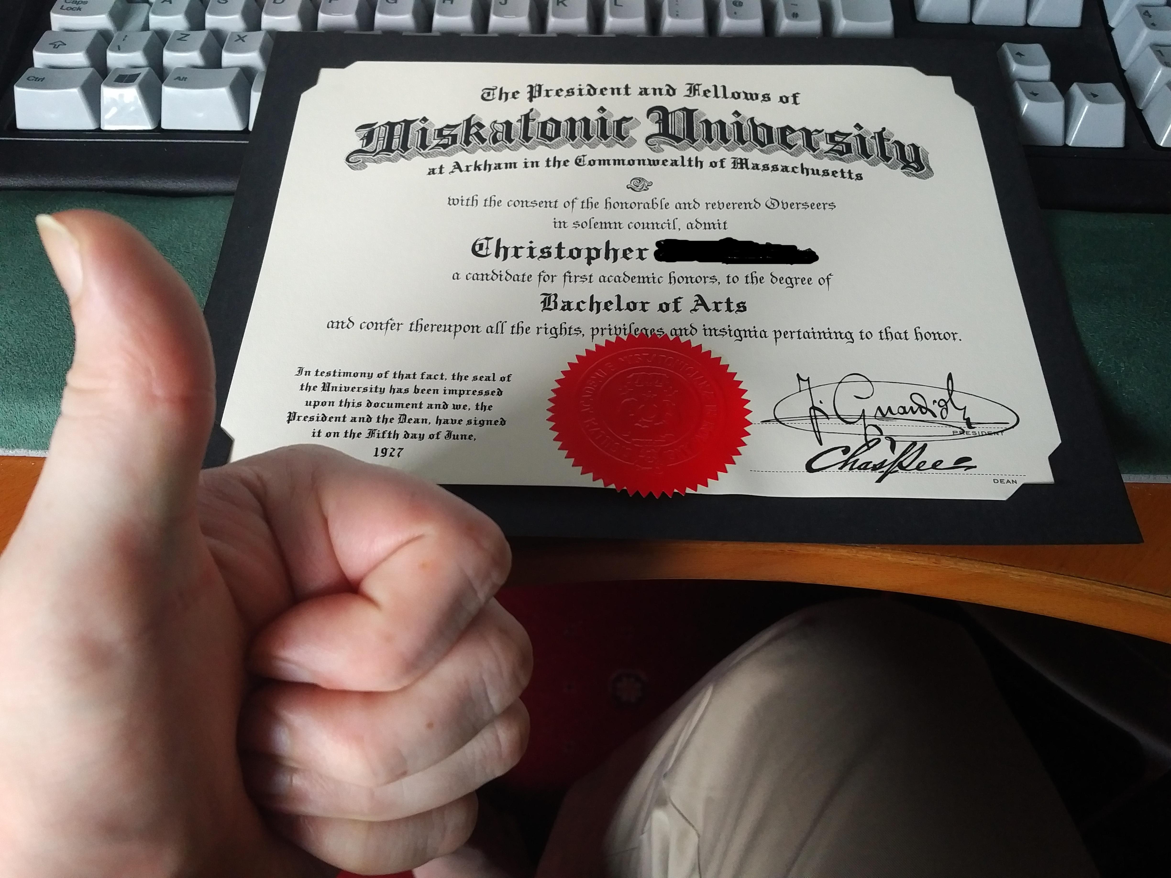 I finally graduated! | Scrolller