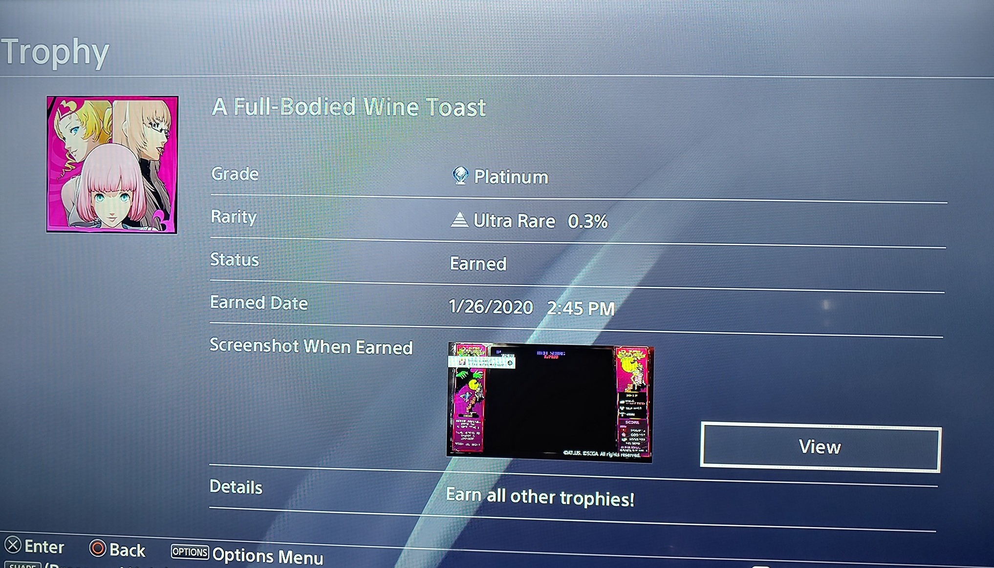 I finally obtained my 2nd Catherine Platinum Trophy today! | Scrolller