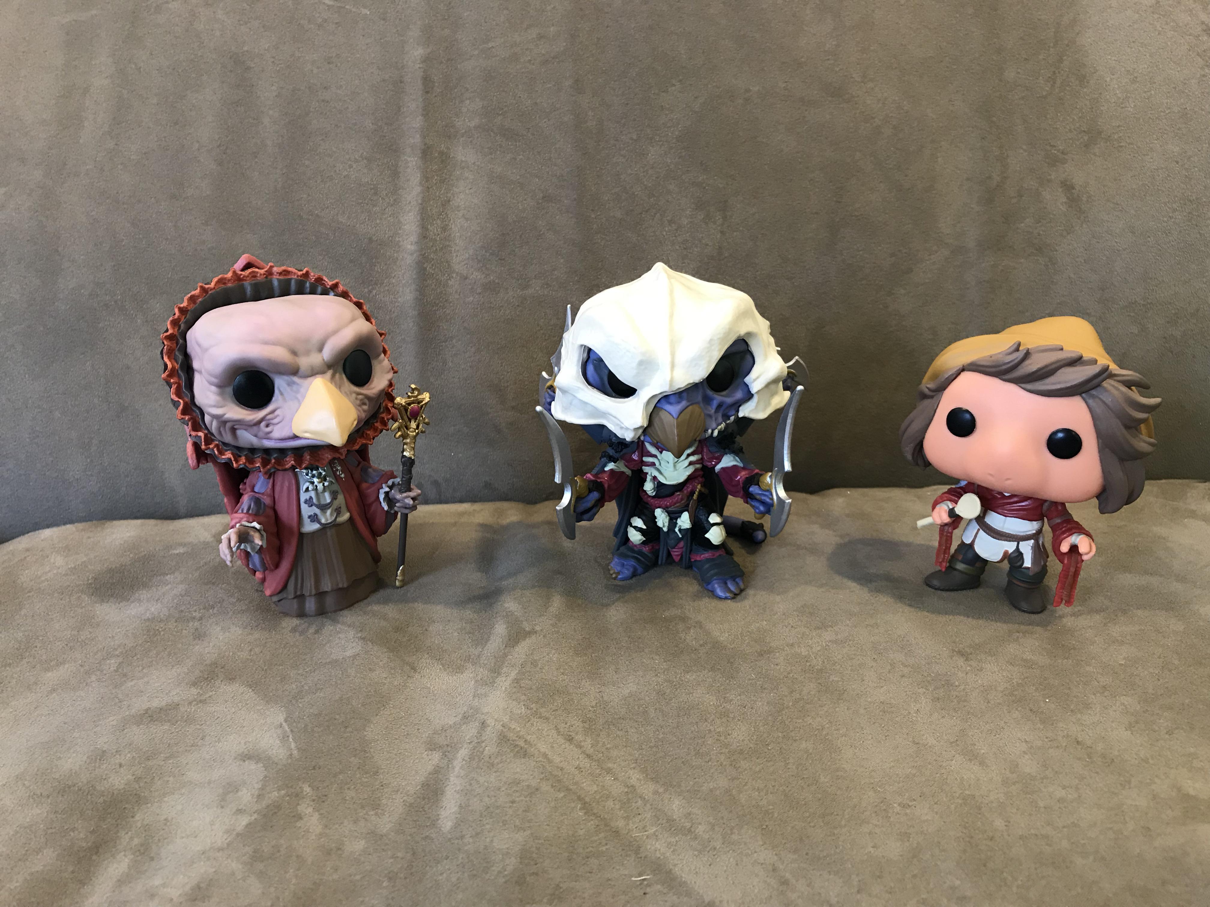 I got funko pops of my top three favourite characters | Scrolller