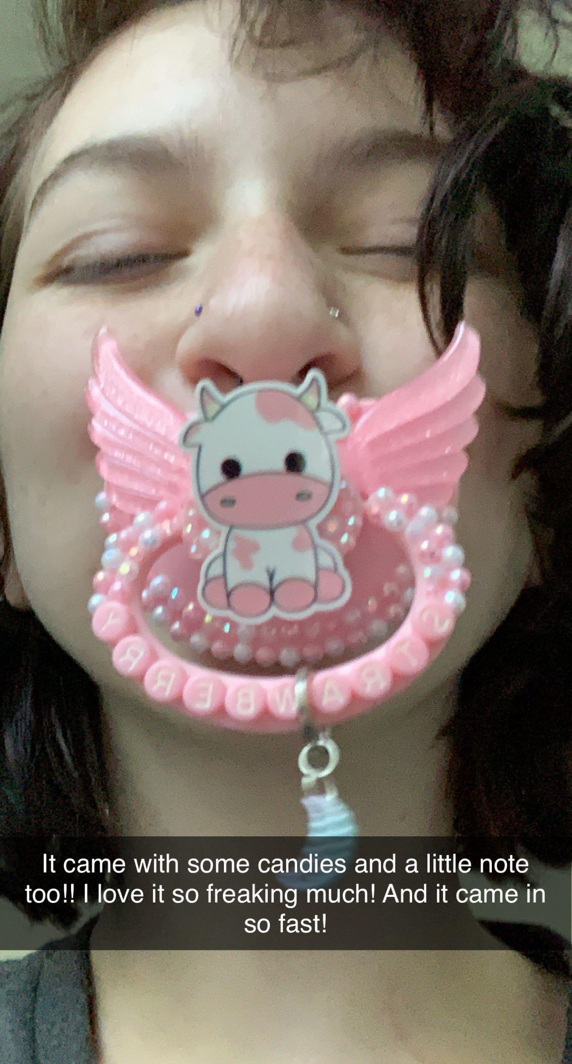 I Got My First Paci Im So Excited Scrolller